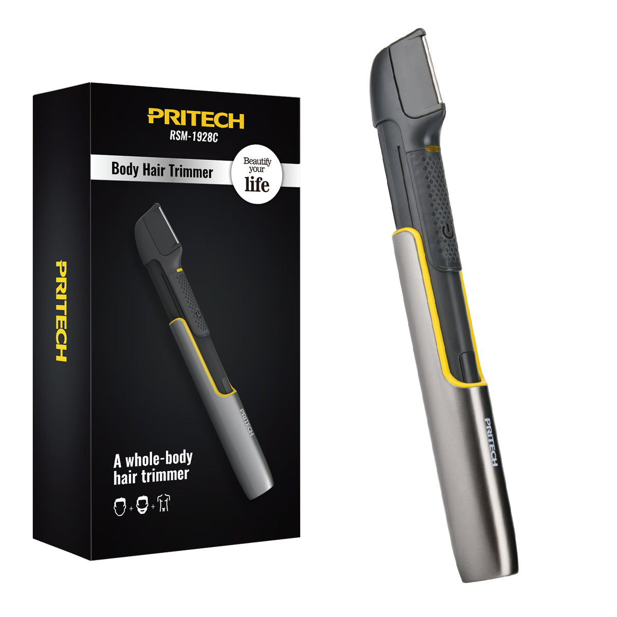 PRITECH 3 IN 1 & Waterproof 4D Men‘s Electric Shavers - RSM-1505 ...